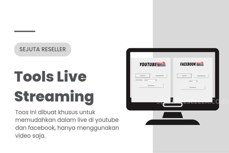 Tools Live Streaming - Sejuta Reseller – Platform Reseller & Affiliate ...