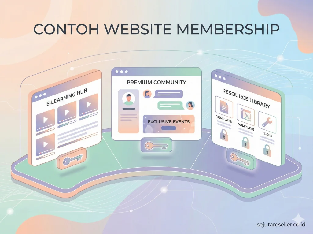 Contoh Website Membership Sukses: Rahasia Cuan Bisnis Online Anda!